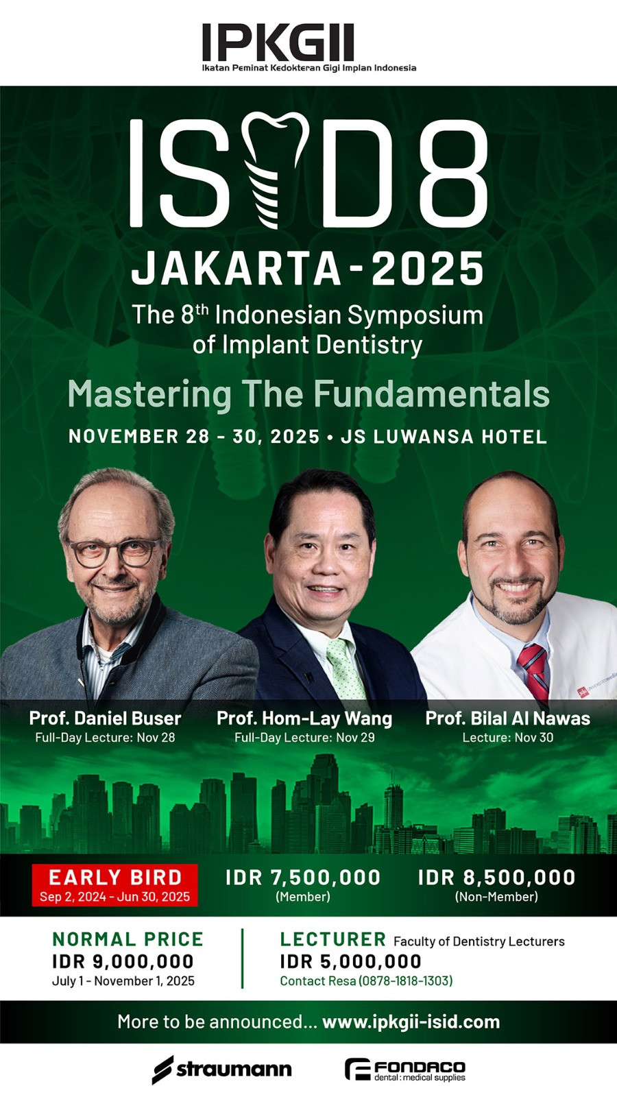 The 8th Indonesian Symposium of Implant Dentistry 2025 | ISID